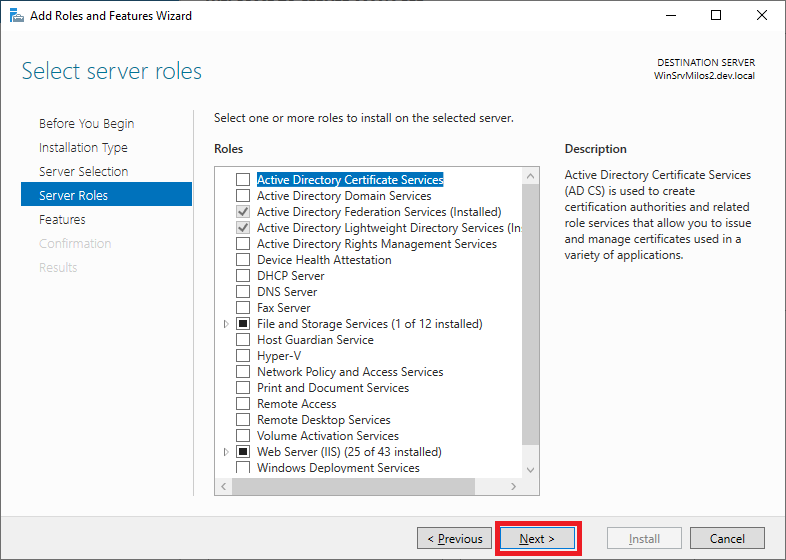CA cert present on NTAuth store