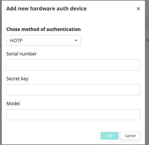 OTP authentication method