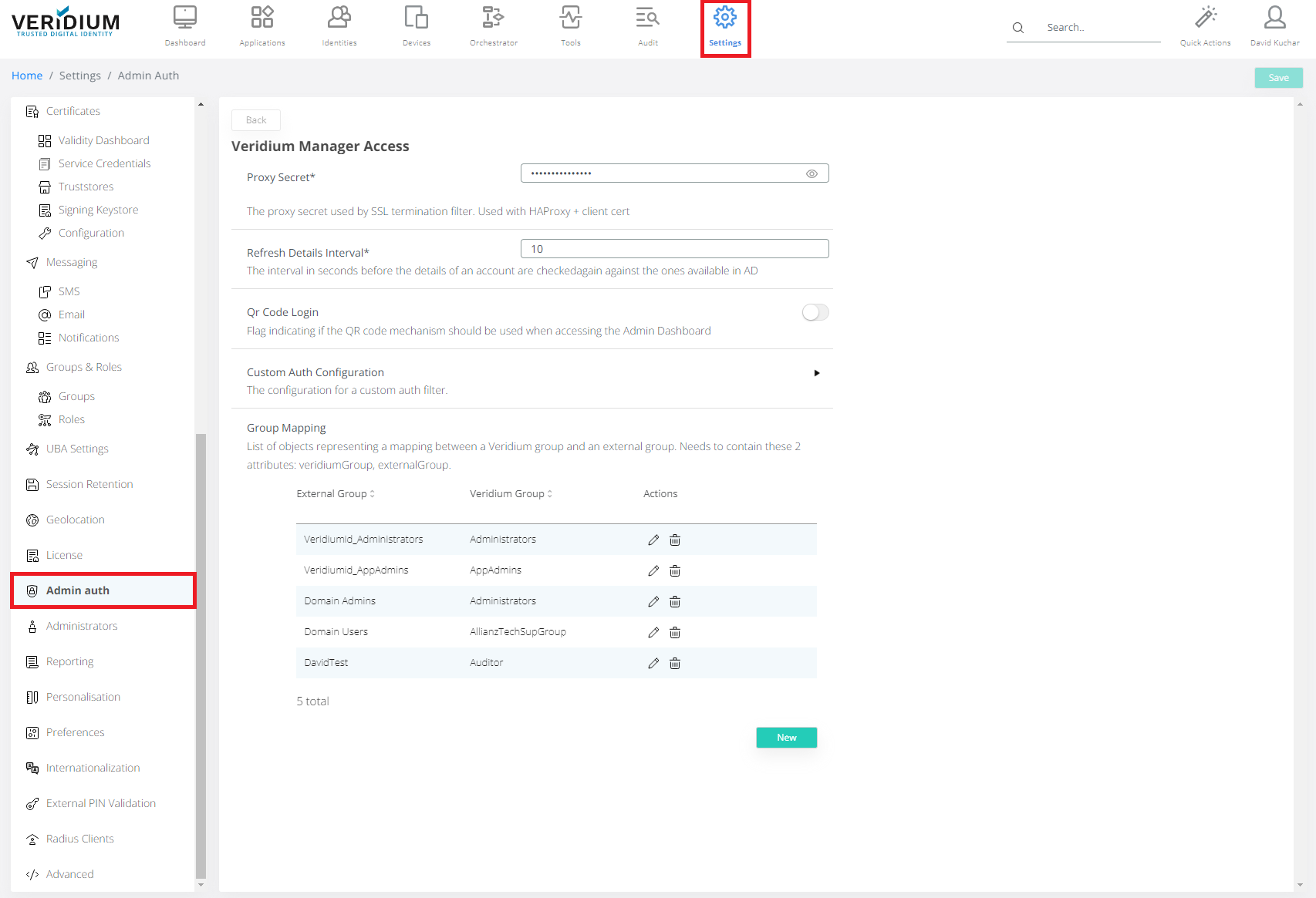Connect to external directory