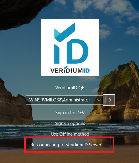 CP can't reach Veridium EP server