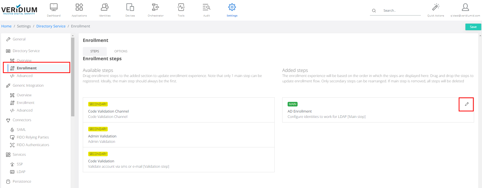 Enrolment By Invitation Code