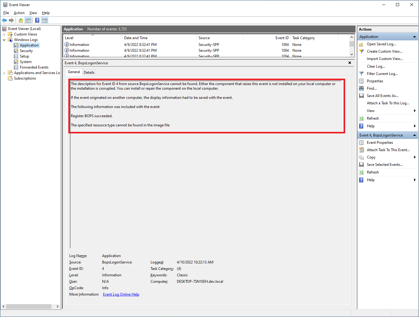 CP - Installation verification