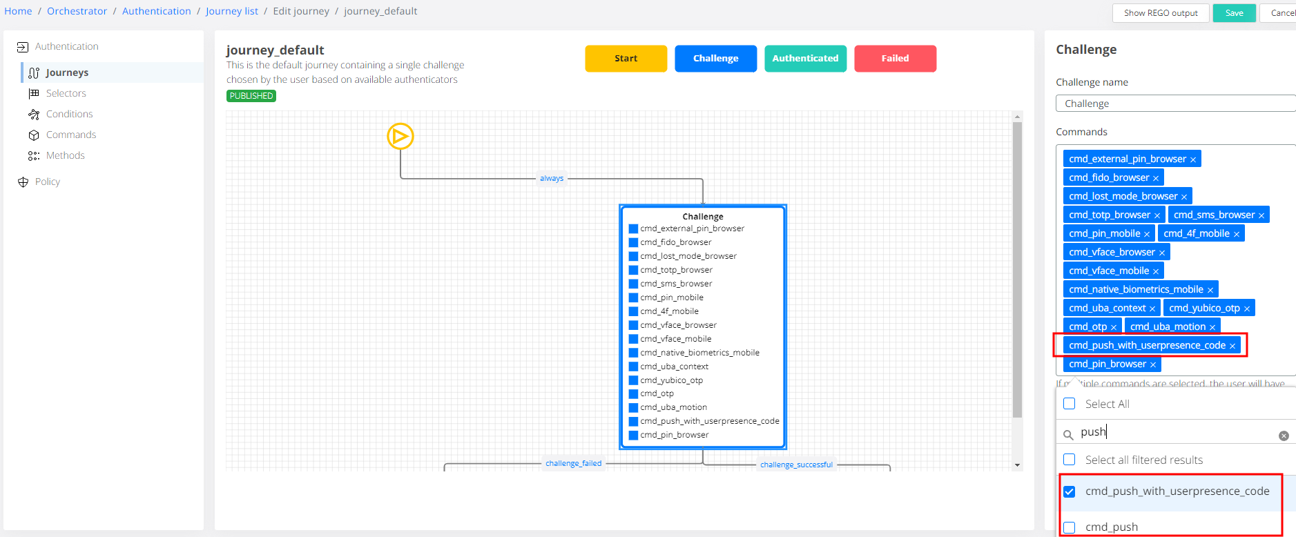 Push Authentication security enhancements