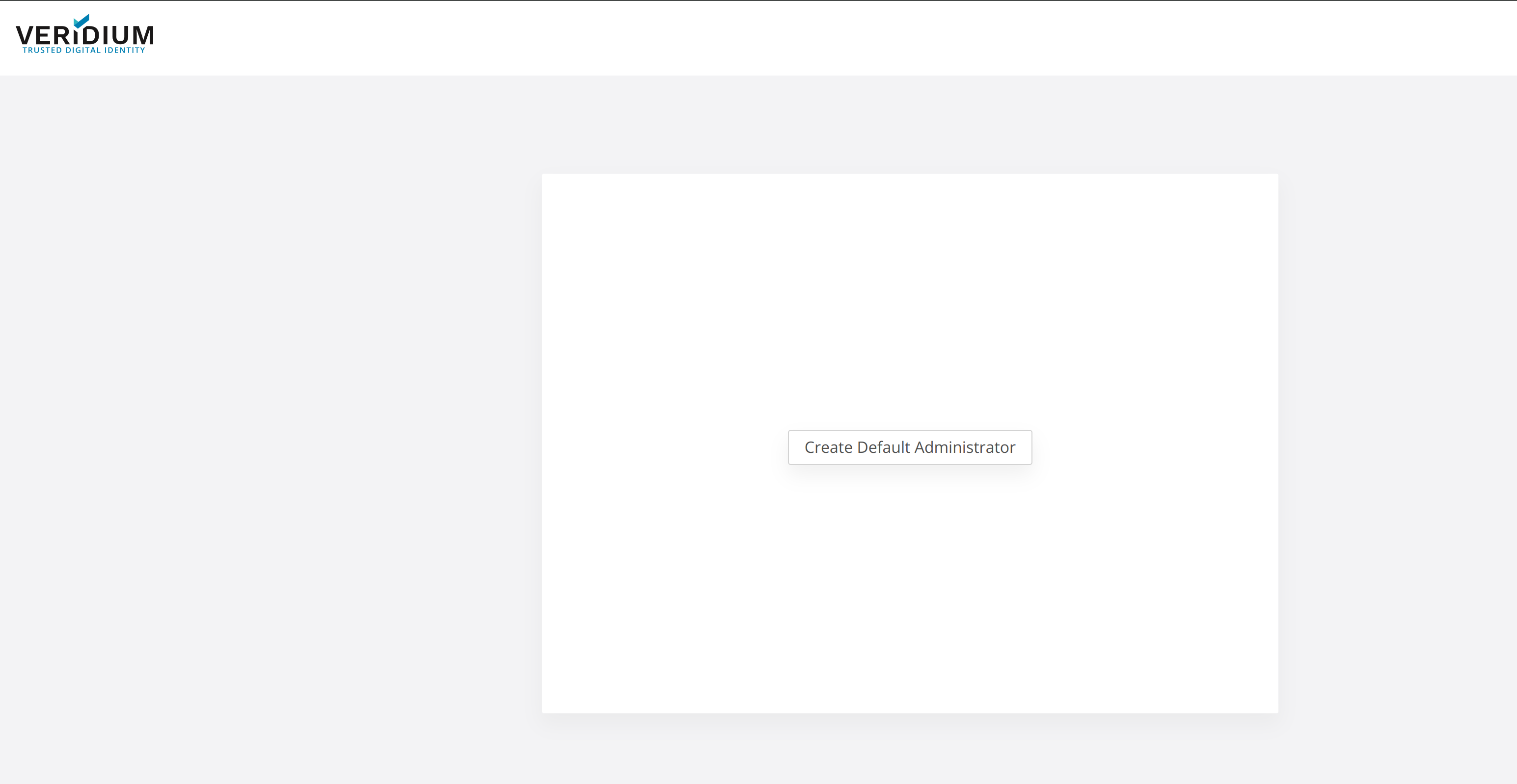 Server initial configuration