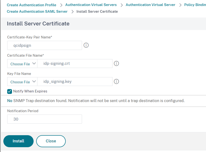 Configure Citrix Netscaler And Storefront For Saml And Passthrough Authentication