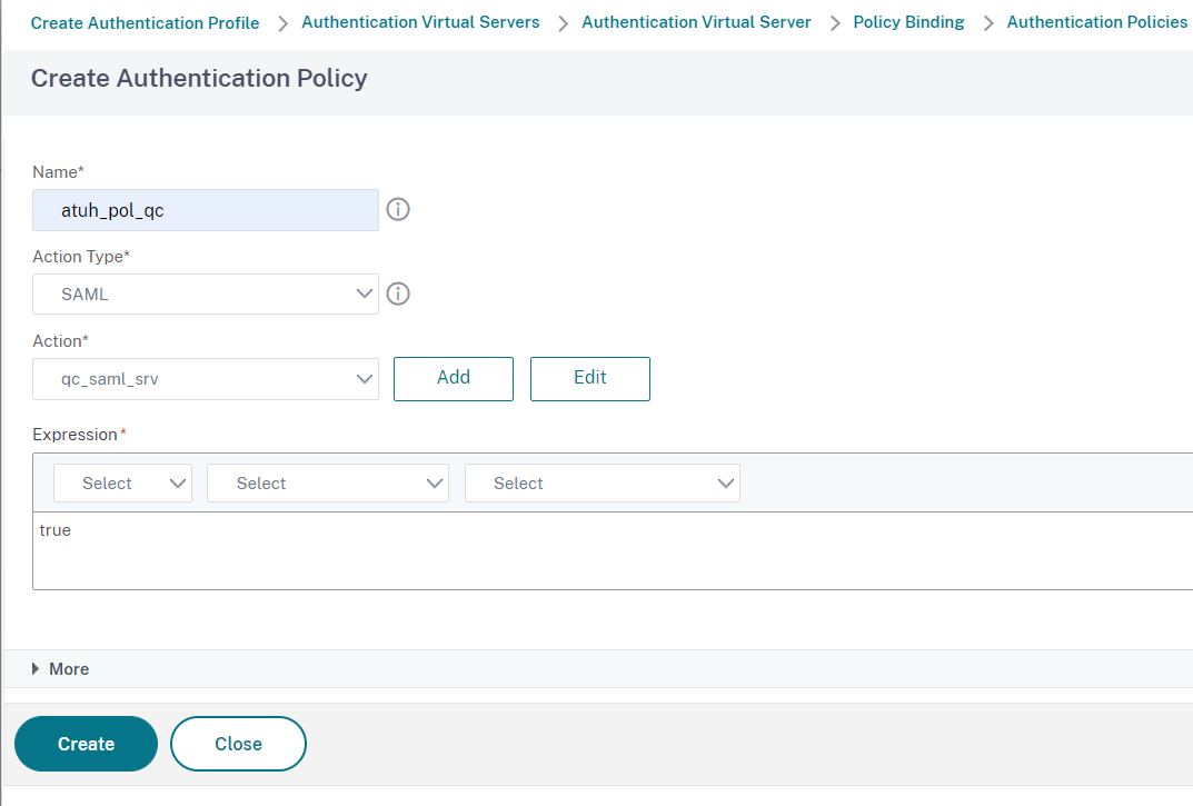 Configure Citrix Netscaler And Storefront For Saml And Passthrough Authentication