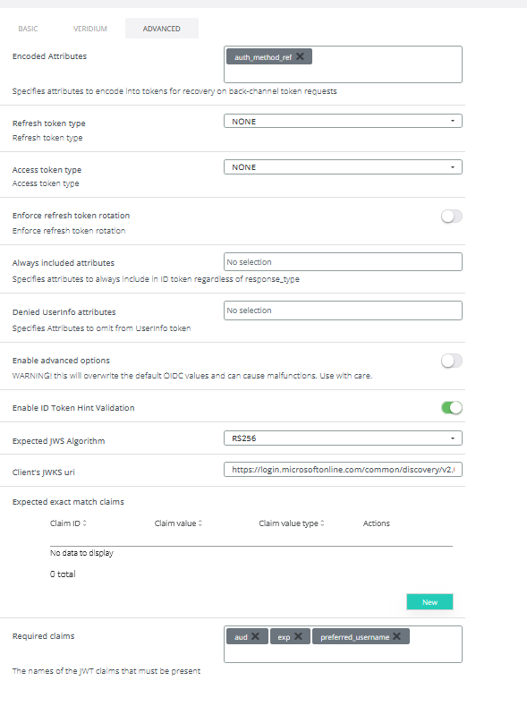 EAM - External Authentication Method
