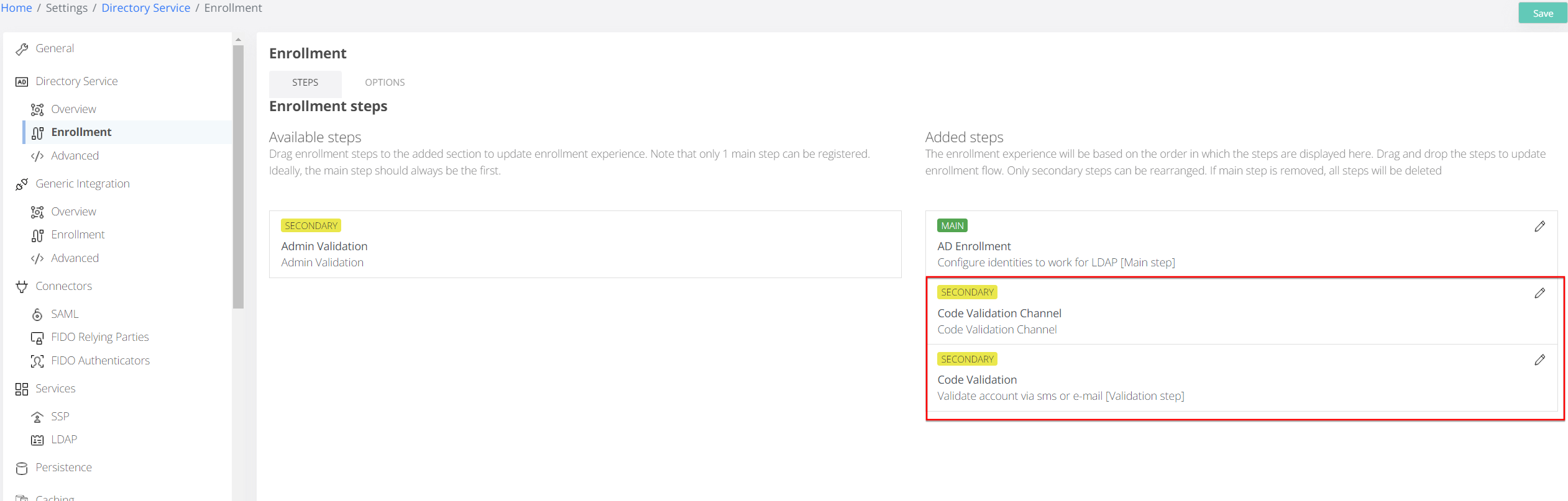 Using invitation codes as an offline alternative during enrolment code ...