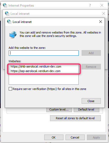SPNEGO configuration steps